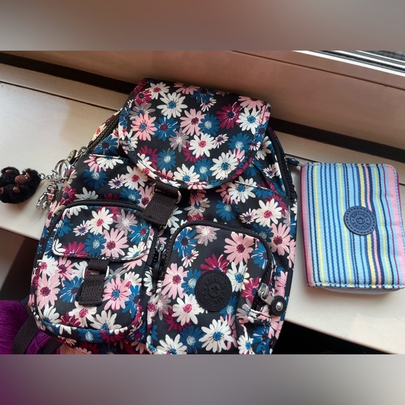 Kipling | Bags | Kipling Bundle 2 Bags Backpack 1 Wallet Excellent ...